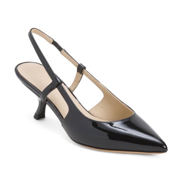 Theory | Shoes | Theory Made In Italy Patent Leather Micro Slingback ...